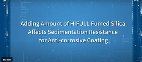 Adding Amount Of Hifull Fumed Silica Affects Sedimentation Resistance For Anti Corrosive Coating