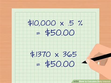 Ways To Calculate Daily Interest WikiHow