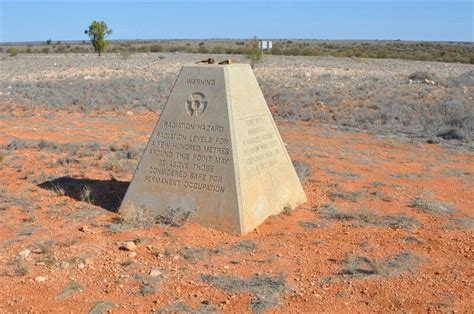 Maralinga South Australia Site Of British Nuclear Tests Between 1945