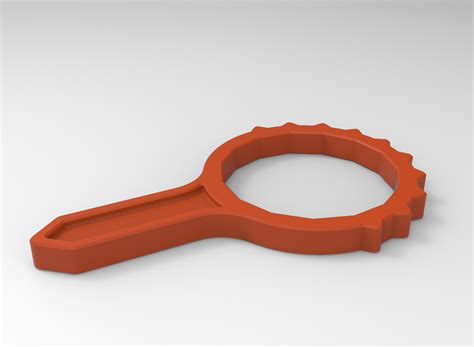 93mm X 15 Flute Oil Filter Wrench By Ken226 Download Free Stl Model