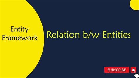 Entityframework 11 Relationships Between Entities In Entity Framework In Telugu Youtube