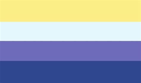Character Color Flags On Twitter The Non Binary Flag Made To Match