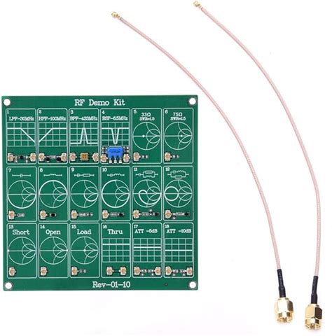 Spectrum Analyzers NanoVNA Vector Network Analyzer Testboard Kit For NanoVNA NanoVNA F NanoVNA H