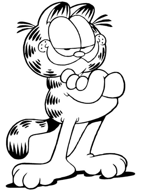 Garfield Clipart Black And White 10 Free Cliparts Download Images On