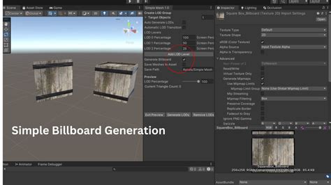 Simple Mesh Mesh Simplifier And Lod Generator