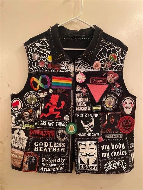 Pin By Tel On Battle Jacket Inspo Punk Fashion Diy Diy Jacket Punk
