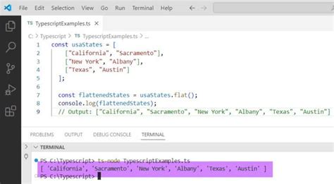 How To Flatten An Array Of Arrays In Typescript