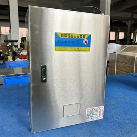 Kitchen Fire Protection System With Cabinet Single Gas Cylinder 20l