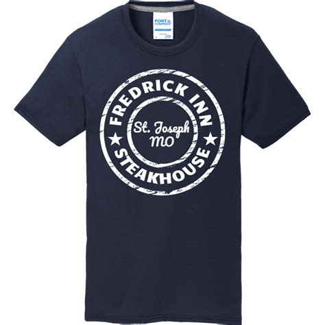 Fredrick Inn Steakhouse St Joseph Mo Unisex 5050 Cottonpolyester T