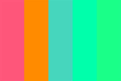 Sherbert Color Palette