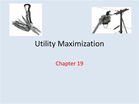 Ppt Utility Maximization Powerpoint Presentation Free Download Id