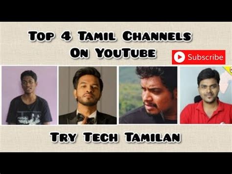 Tamil YouTube Channel Top List YouTube