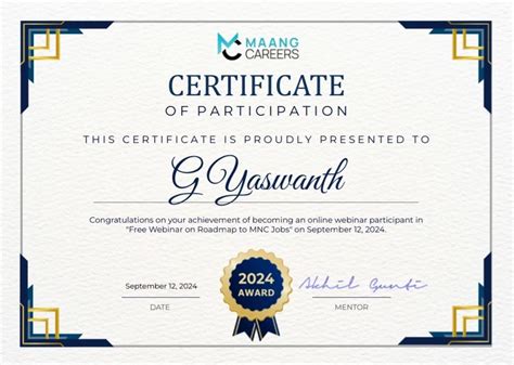 Yaswanth Garikipati On Linkedin Webinar Careerdevelopment Mncjobs Professionalgrowth