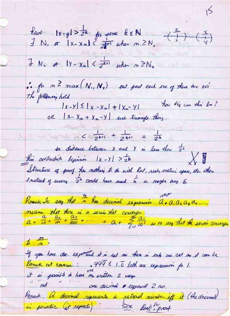 Math Real Analysis College Course Notes Puddinlearnsmath