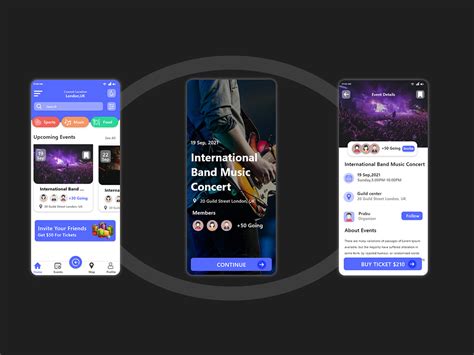 Event Management App UI Design Concepts On Behance