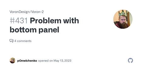 Problem With Bottom Panel · Issue 431 · Vorondesignvoron 2 · Github