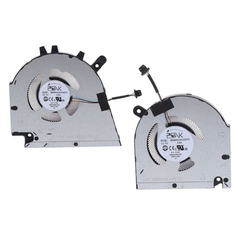 tizuqe notebook computer gpu cpu cooling fan heatsink for inspiron 15 plus 7510 16 7610 2021