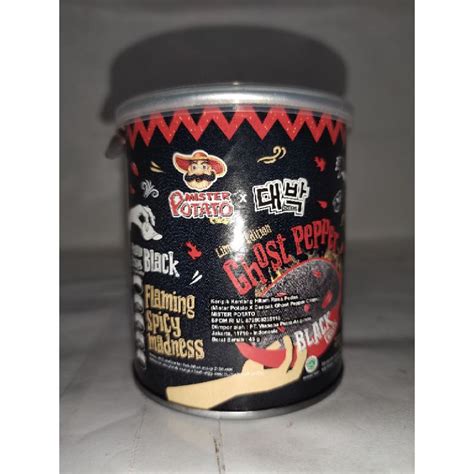 Jual Mister Potato Ghost Pepper 45g Shopee Indonesia