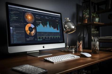 Aipowered Real Time Data Analysis Premium Ai Generated Image