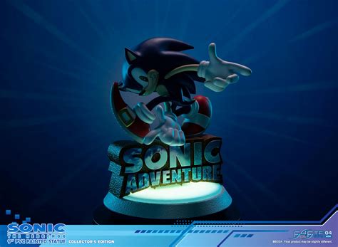 Sonic Adventure Sonic The Hedgehog Pvc Statue Collectors Edition