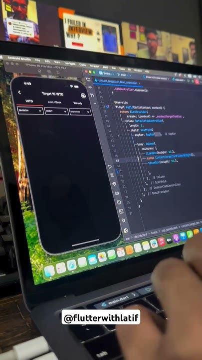 Target 10 Wtd Ui In Flutterflutter India Coding Codingtutorial