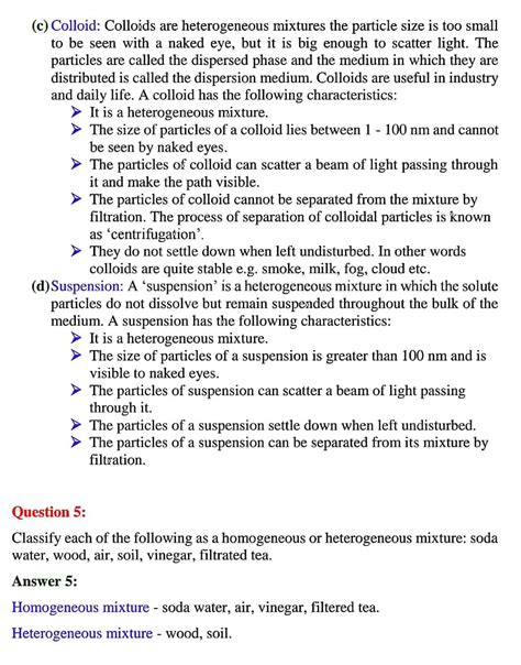 MP Board Solution Class 9 Th Science Chapter 2 Is Matter Around Us Pure Mpbooksolution In
