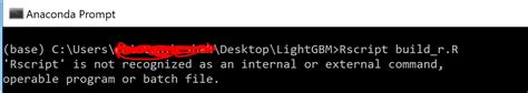 Rscript Command Does Not Work · Issue 2027 · Microsoftlightgbm · Github