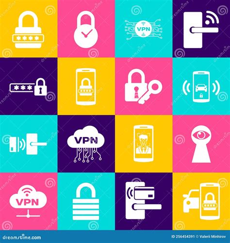 Set Smart Car Security System Keyhole With Eye Alarm Vpn Microchip Circuit Mobile And