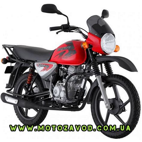 Продаж надійного мотоцикла Bajaj Boxer 125X (Індія) мотосалон Львова