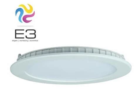 W Led Slim Panel Round K Warm White At Rs Piece In New Delhi Id