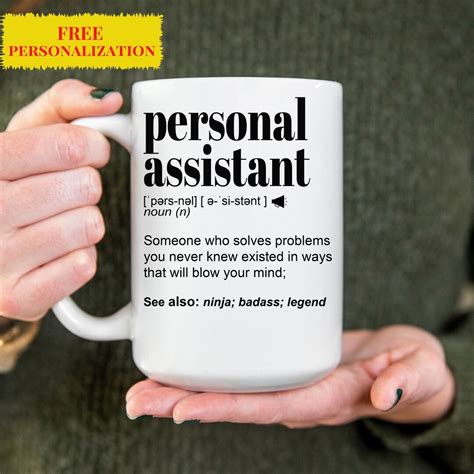 Funny Personal Assistant T Mug L For Women And Men L Etsy