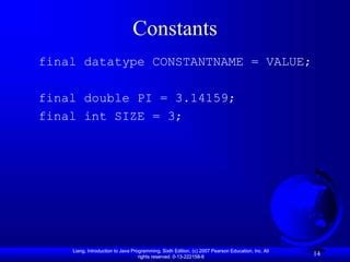 Primitive Data Types And Operations PPT