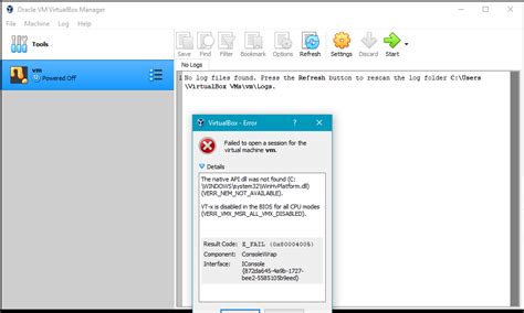 What To Do If The Error Message Saying VT X Is Disabled In The BIOS For All CPU Modes Appears