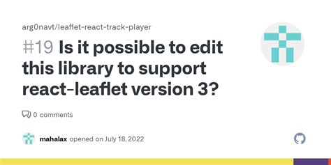 Is It Possible To Edit This Library To Support React Leaflet Version 3