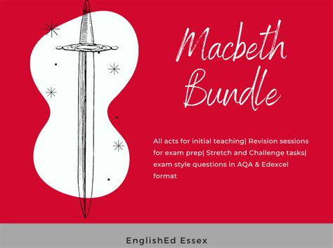 HUGE Macbeth Bundle Teaching Resources