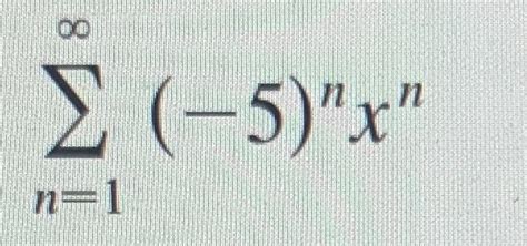 Solved Find The Values For X For Which The Series Converges