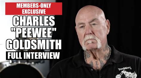 Former Hells Angel President Charles Peewee Goldsmith Members Only