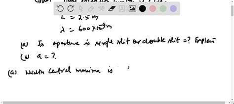 Solved Figure P 17 69 Shows The Light Intensity On A Screen 2 5 M