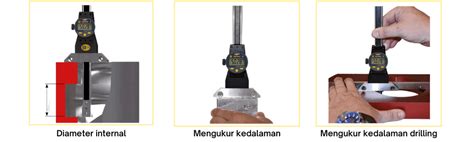 Jual Depth Gauge Alat Ukur Kedalaman Benda Kerja LFC