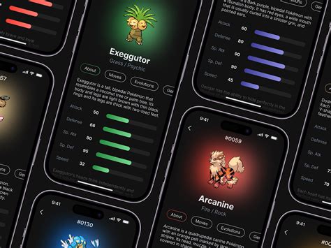 Pokédex App Concept By David Tj Powell On Dribbble