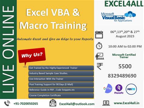 Excel Rocker On Linkedin Excelautomation Vbamacro Liveonline
