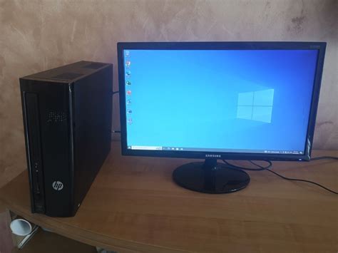 Hp Pavilion Slimline Desktop With Inch Monitor Computers Tech Desktops On Carousell