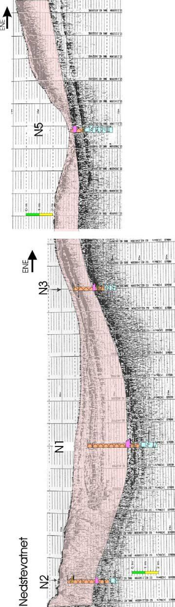 Correlation Of Seismic Data Penetration Echosounder And Cores