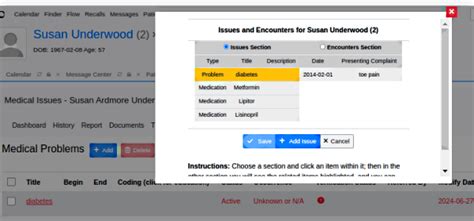 howto create a new patient record v7 dashboard links openemr