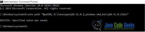 Download And Install Java Development Kit Jdk 11 Java Code Geeks