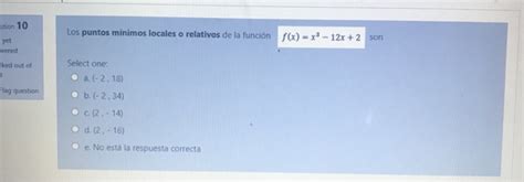 solved 9 the local maximium points of the function see the
