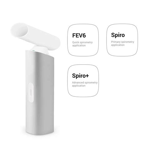 Spirometrie Kabellos Einfache Bedienung Automatischer Befund