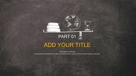 Blackboard Powerpoint Template Chalkboard Powerpoint Template Teaching Powerpoint Templates