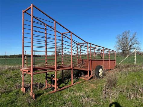 Portable Cattle Loading Chute Nutt Auction