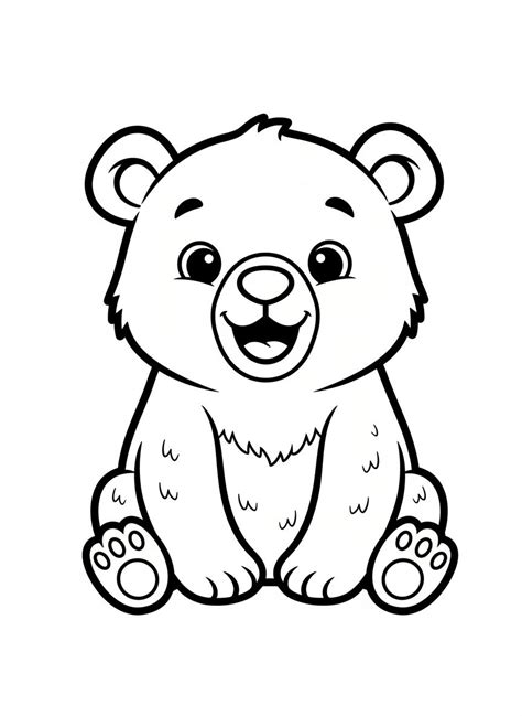 63 Bear Coloring Pages Free Pdf Printables